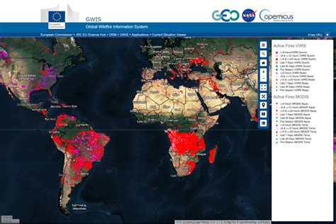 Fire Monitoring Eoportal