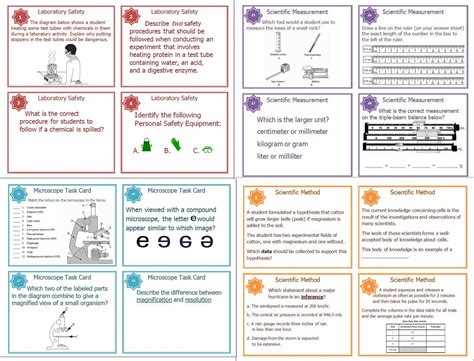 The Lesson Guide Check Out Our Newest Science Task Card Bundle
