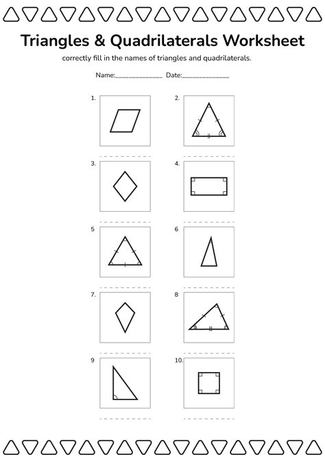 classifying triangles worksheets pdf