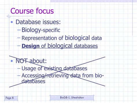 Biological Database Systems Ppt Databases Computer Software And