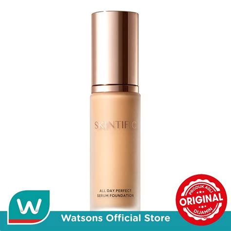 Jual Skintific Skintific All Day Perfect Serum Foundation 06 Honey 25