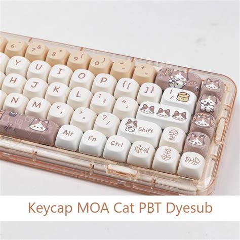 [in Stock] Keycap Moa Cat Pbt Dyesub