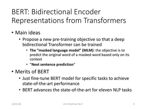 Bert Pre Training Of Deep Bidirectional Transformers For Language Understanding Pdf