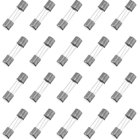 20pcs F5al Christmas Light Fuses 5a 125v 5amp 125volt 5x 20mm 0 19 X 0 78 Inch Glass Fuses