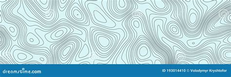 Topographic Map Lines Background Abstract Vector Illustration Stock Vector Illustration Of