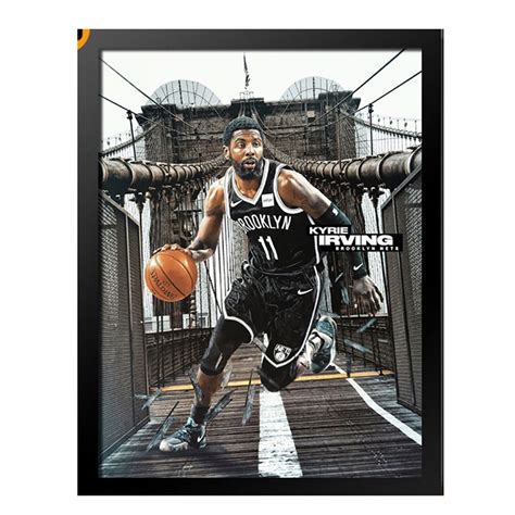 凯里欧文独行侠篮网骑士凯尔特人挂画装饰画篮球明星球星海报礼物虎窝淘