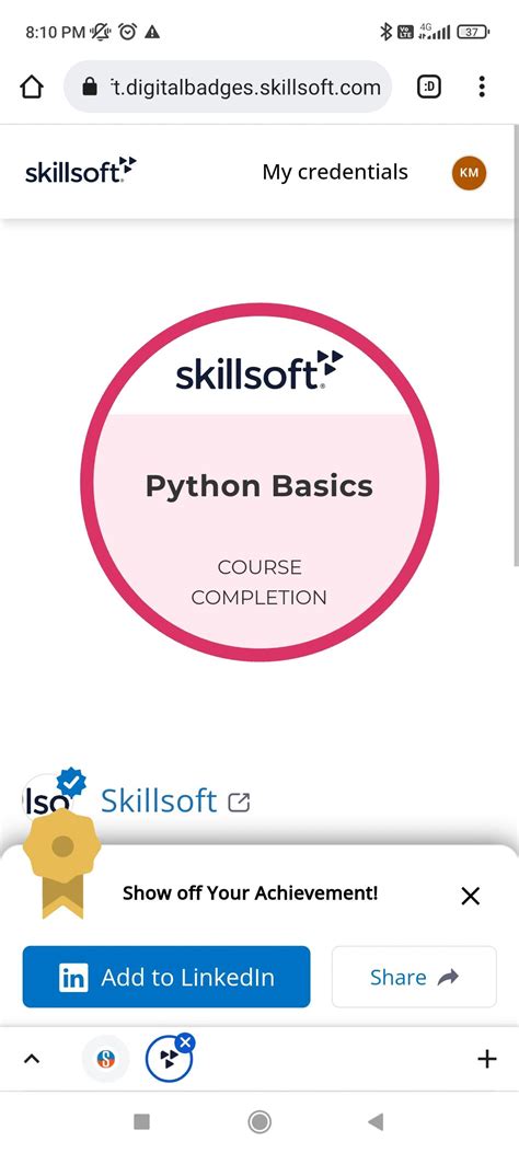 kanimozhi m on linkedin python programming continuouslearning
