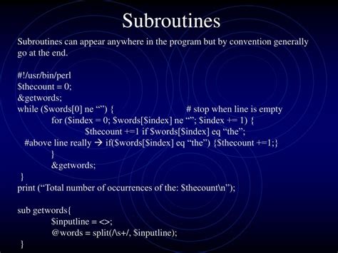 Ppt Shell Script And Perl Programming Powerpoint Presentation Free