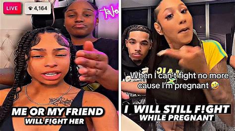 Nadia Tries To Fght 16 Year Old Liah For Saying Jayc Nameliberty