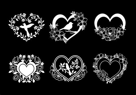 Beautiful Monogram Love Collection Vector Art At Vecteezy
