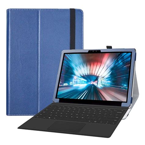 Bige Dell Latitude 7200 Tablet Casebige Pu Leather Folio 2 Folding