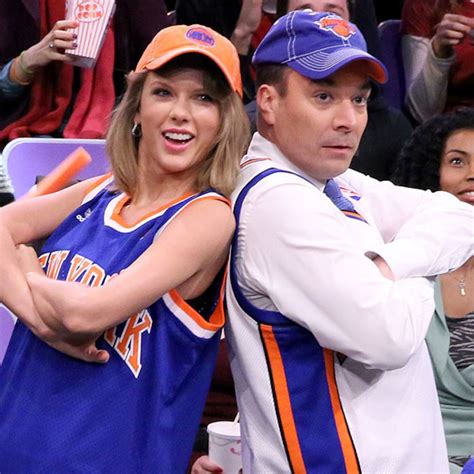 Watch Taylor Swift And Jimmy Fallon Dancing On The Jumbotron