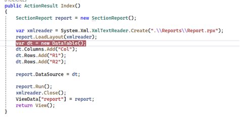 Activereports 18 V Sectionreport General Discussion Developer
