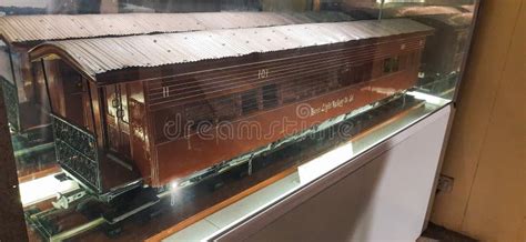Miniature Train Model In National Rail Museum New Delhi Delhi Editorial Image Image Of