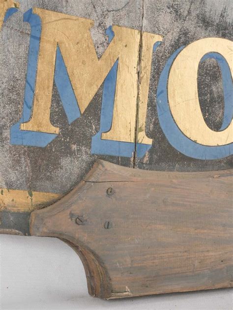 Very Large Commodore Sign From A Pub 63 Chez Pluie