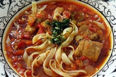 Лагман - суп и второе в одном блюде | Recetas de sopa, Recetas chinas ...