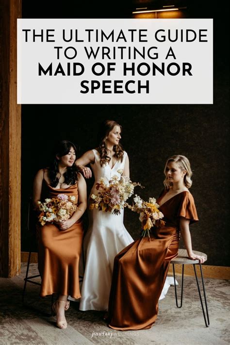 The Ultimate Guide To Writing A Maid Of Honor Speech Wedding Plan 360