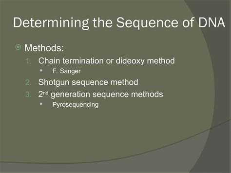 Dna Sequencing Methodspptggggggggyyyyyy Ppt Dna Sequencing Methodspptggggggggyyyyyy Ppt