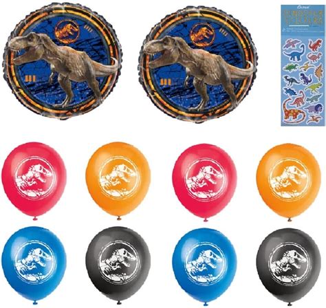 Jurassic World Birthday Party Supplies Decoration Bundle Includes 2