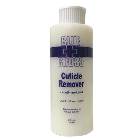 Blue Cross Nail Cuticle Softener Foot Care Tool Exfoliating Pedicure
