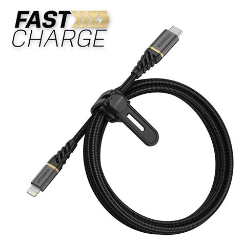 Charge Sync Lightning To Usb C Premium Cable 4ft Black Univercell Shop