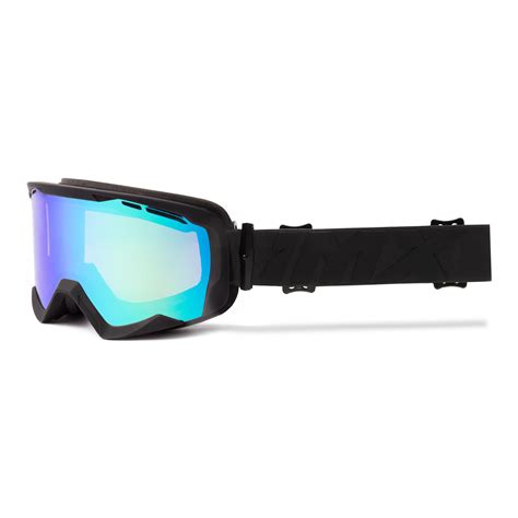 Gogle Motocyklowe Imx Snow Black Mattblack Szyba PodwÓjna Green