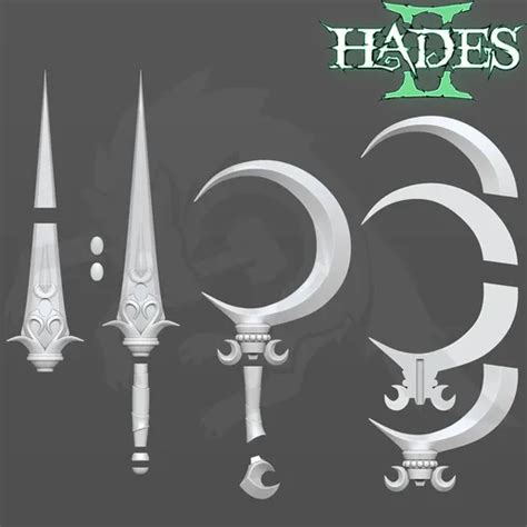 🗡️ Hades Ii Melinoe Sister Blades Dagger And Sickle Lim And Oros
