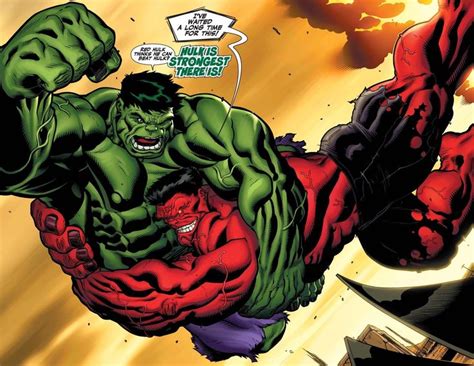 Hulk Vs Red Hulk Red Hulk Hulk Incredible Hulk