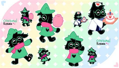 I Made Some Hat On Ralsei Drawings Based On Some Edited Ch2 Sprites R