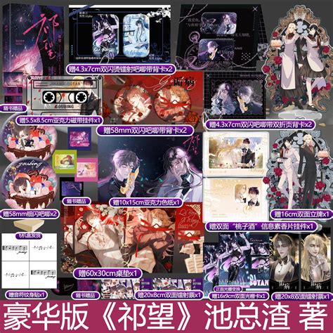 【豪华版】正版祁望池总渣著原名诟病一本完结祁薄言×纪望双男主小说实体书虎窝淘