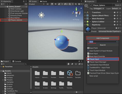 Setting Up The Input System Unity Learn
