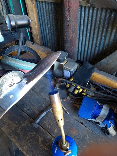 Tempering Your Knife Blade Brown County Forge