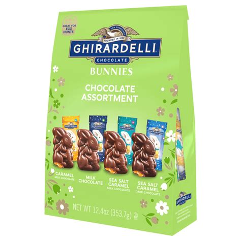 Ghirardelli Easter Chocolate Assorted Bunnies Hy Vee Aisles Online