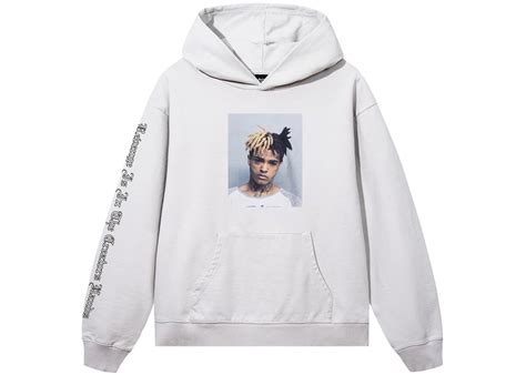Revenge Xxxtentacion Mugshot Hoodie Cement Mens Fw23 Us