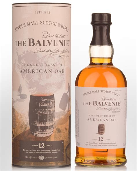 Balvenie The Sweet Toast Of American Oak 12 Year Old Single Malt Scotch