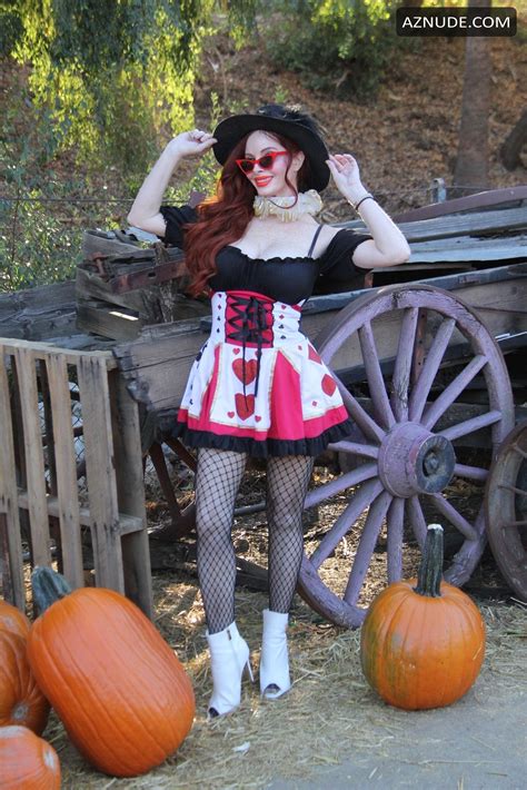 Phoebe Price At The Pumpkin Patch In Los Angeles Aznude
