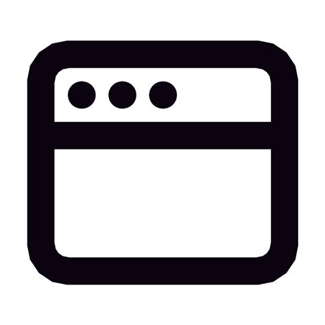 Browser Vector Svg Icon Svg Repo