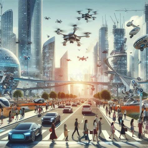 The Age Of Autonomous Intelligence Stock Illustration Illustration Of