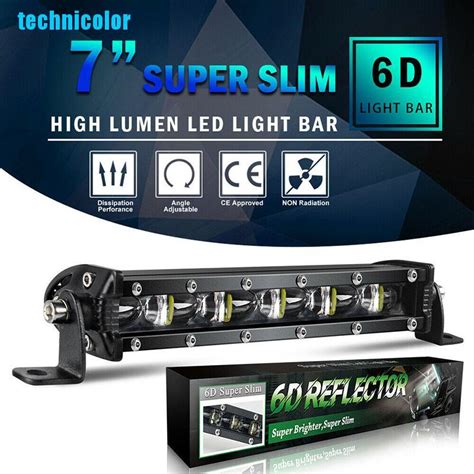 8 Polegadas 480w Led Barra De Claro Para Trabalho Farol De Neblina
