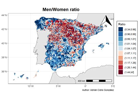 Choropleth Map Adrián Cidre