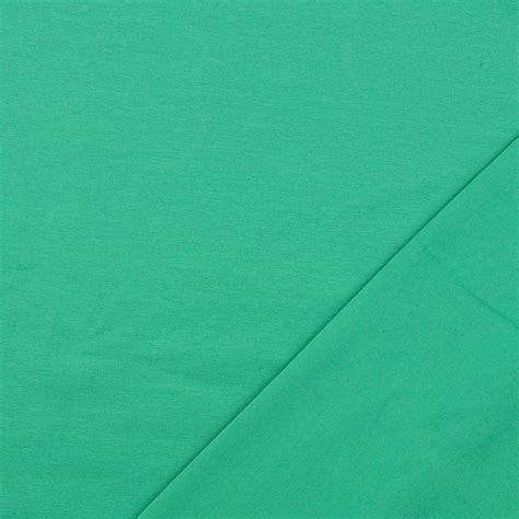 Essential Chic Emerald Green Cotton Jersey Fabric Lamazi Fabrics
