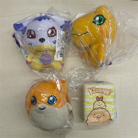 數碼暴龍公仔一套3隻 不散賣不議價 約9cm高 Hkd260 歡迎查詢 Toreba 夾公仔技巧分享香港