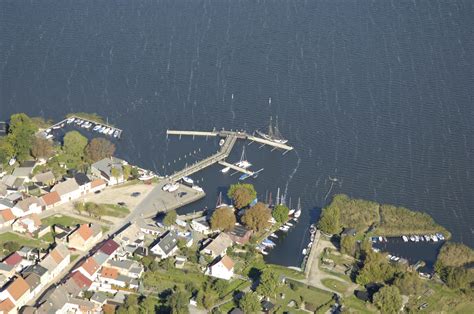 Lassan Harbour In Lassan Mecklenburg Western Pomerania Germany