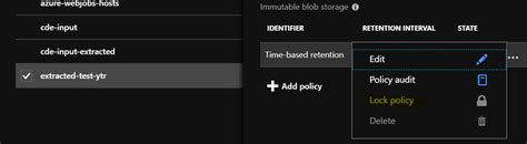 How Can I Delete A Lease Container With A Audit Log In Azure Stack Overflow