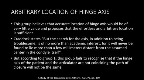 Hinge Axis Pptx