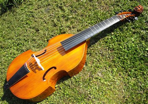Baroque Bass Viol Collichon Marco Salerno Luthier