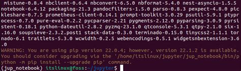 How To Install Jupyter Notebook On Ubuntu 2204 Its Linux Foss