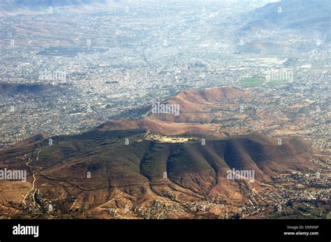 Monte Alban Aerial View