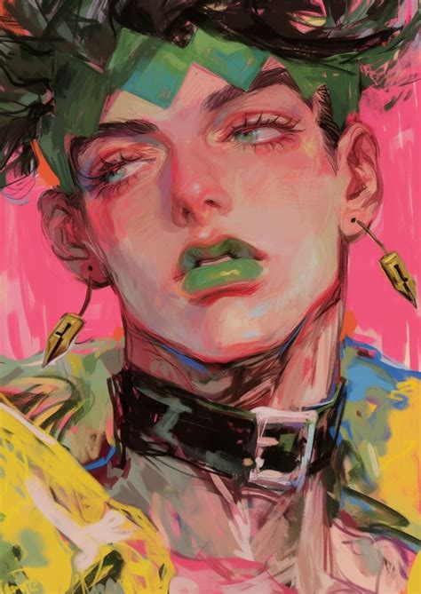 Rohan Kishibe Jojo Anime Jojos Bizarre Adventure Anime Jojo Bizarre