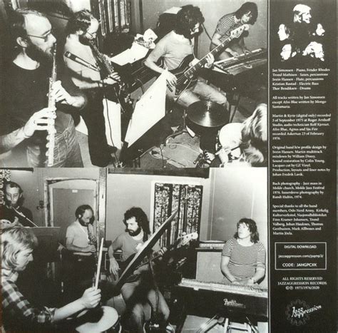 Jan Simonsen Quintet Jan Simonsen Quintet Jazzaggression Records Jalp722 Le Discopathe